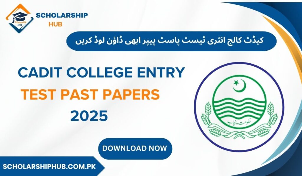 Cadet College Entry Test Past Papers 2025 PDF Download